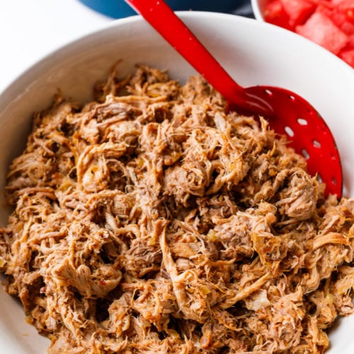Slow Cooker BBQ Pulled Pork - Reluctant Entertainer