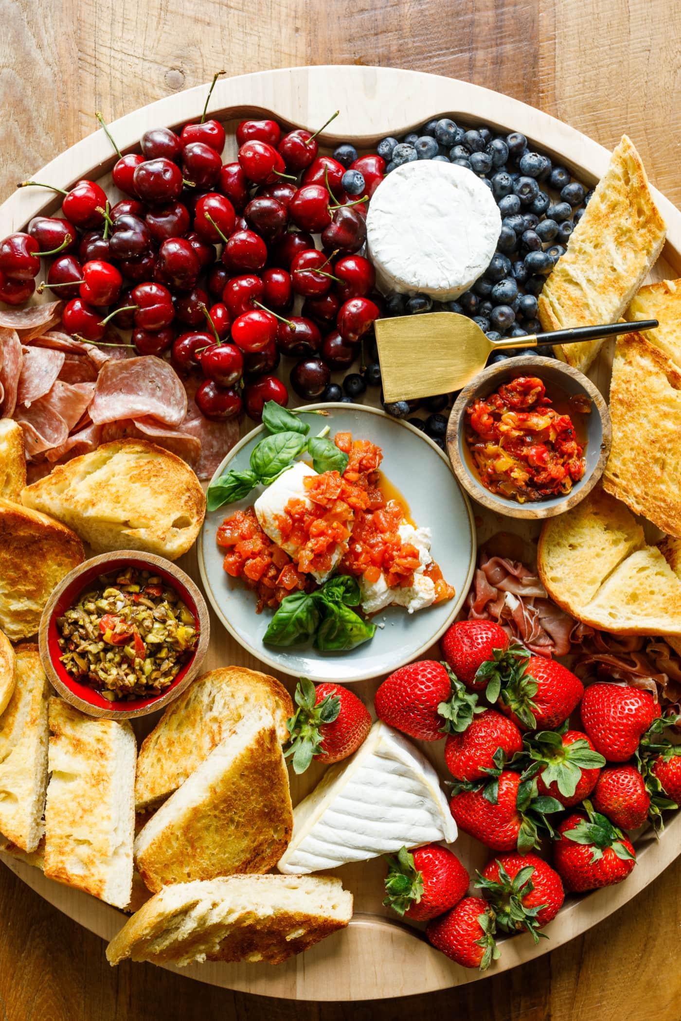 Delallo Summer Bruschetta Board - Reluctant Entertainer