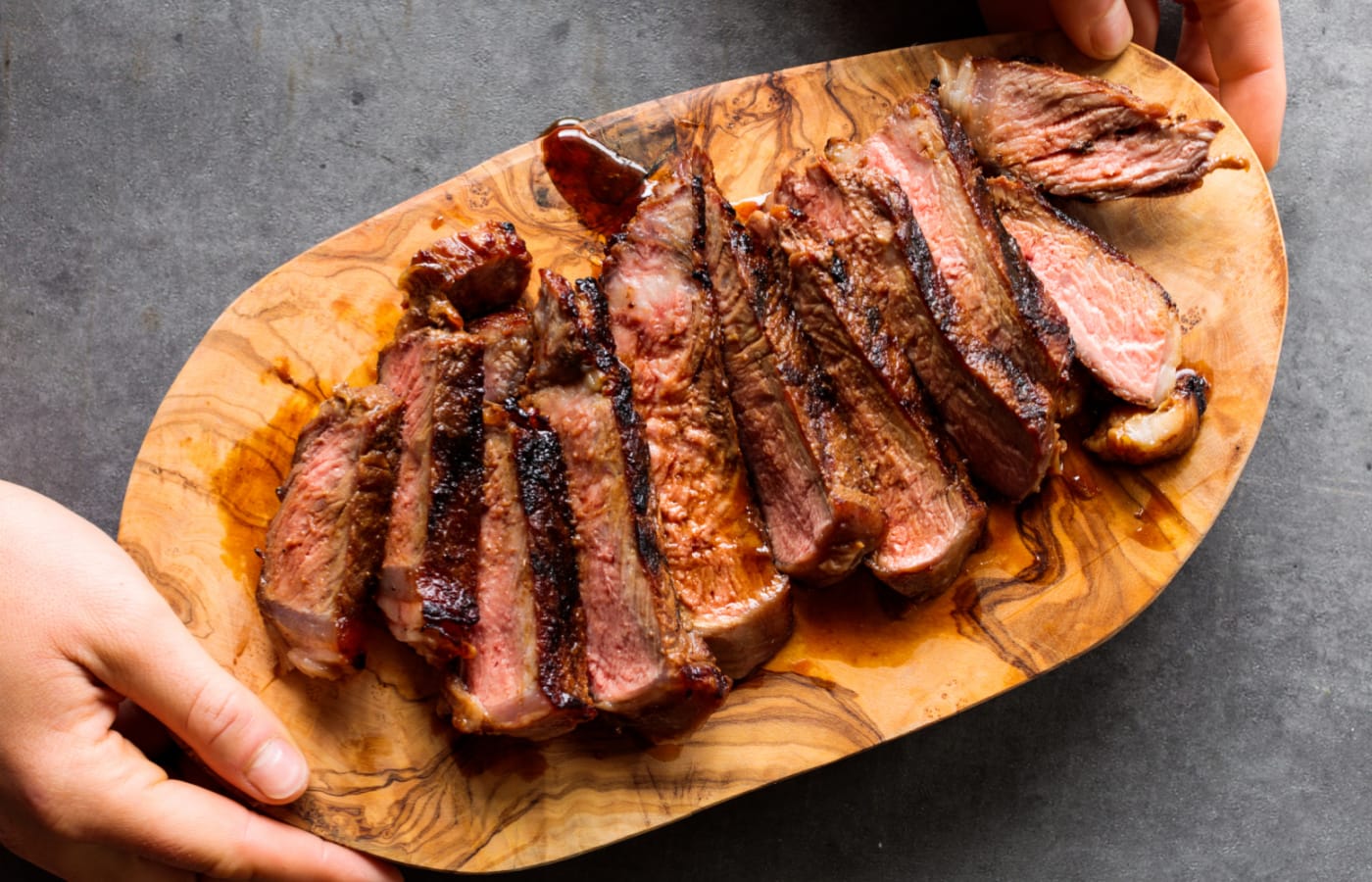 Miso Marinated New York Steak - Reluctant Entertainer