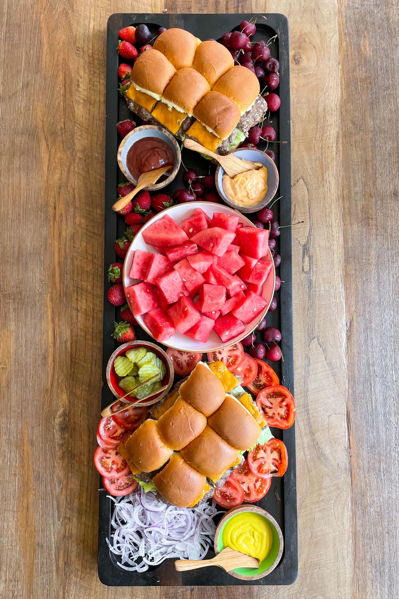 Epic Mini Burger Slider Board - Reluctant Entertainer