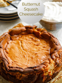 Butternut Squash Cheesecake - Reluctant Entertainer