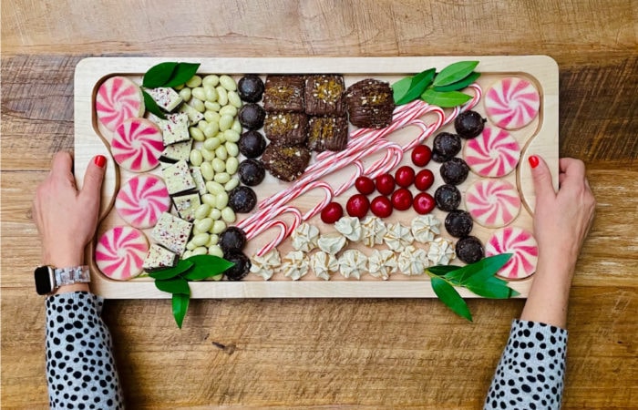 Last Minute Christmas Dessert Board - Reluctant Entertainer