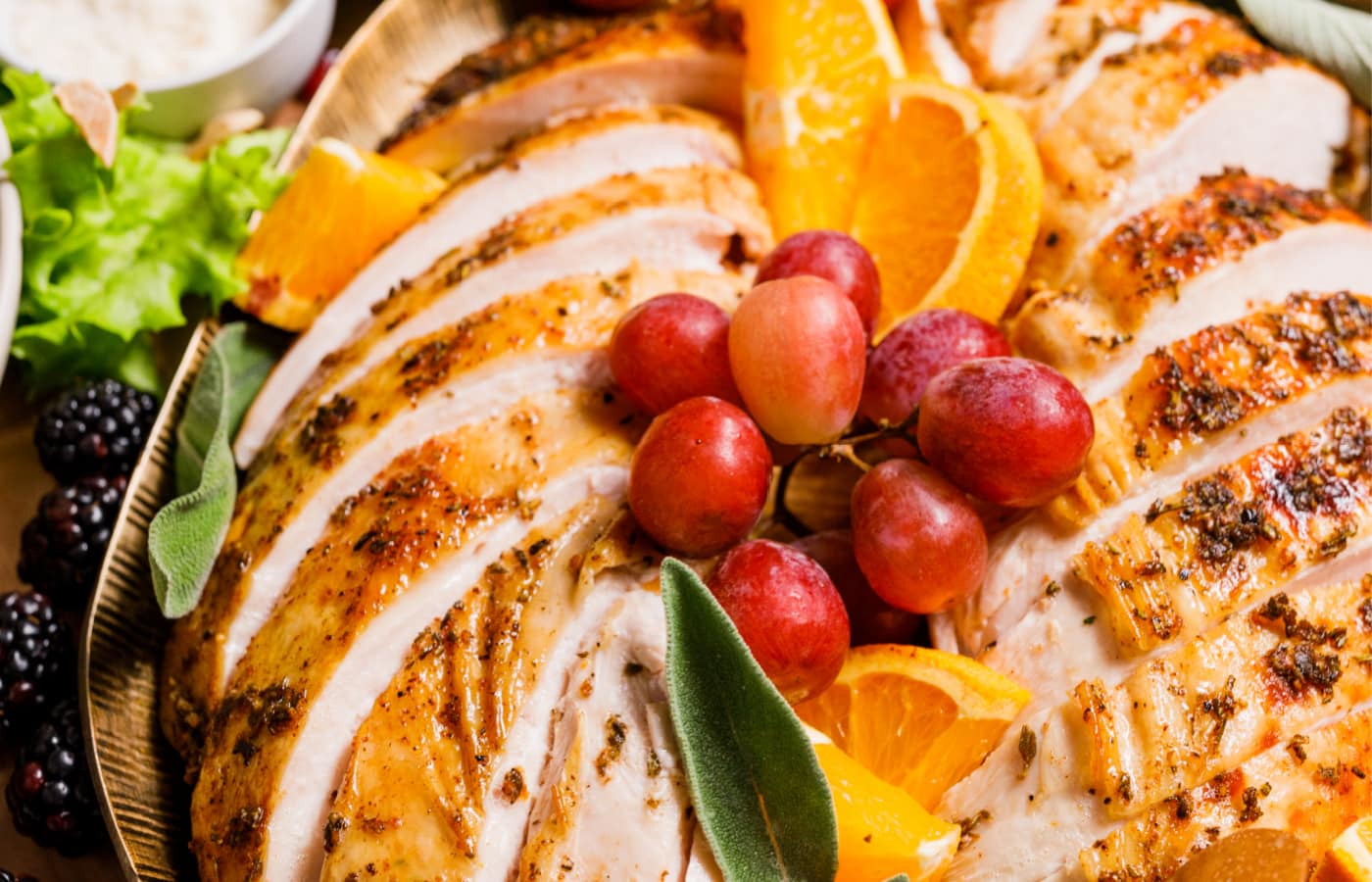 Orange Spiced Spatchcocked Turkey - Reluctant Entertainer