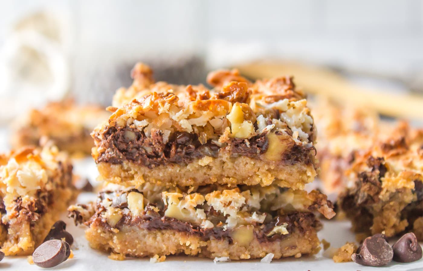 Toasted Coconut Magic Bars - Reluctant Entertainer