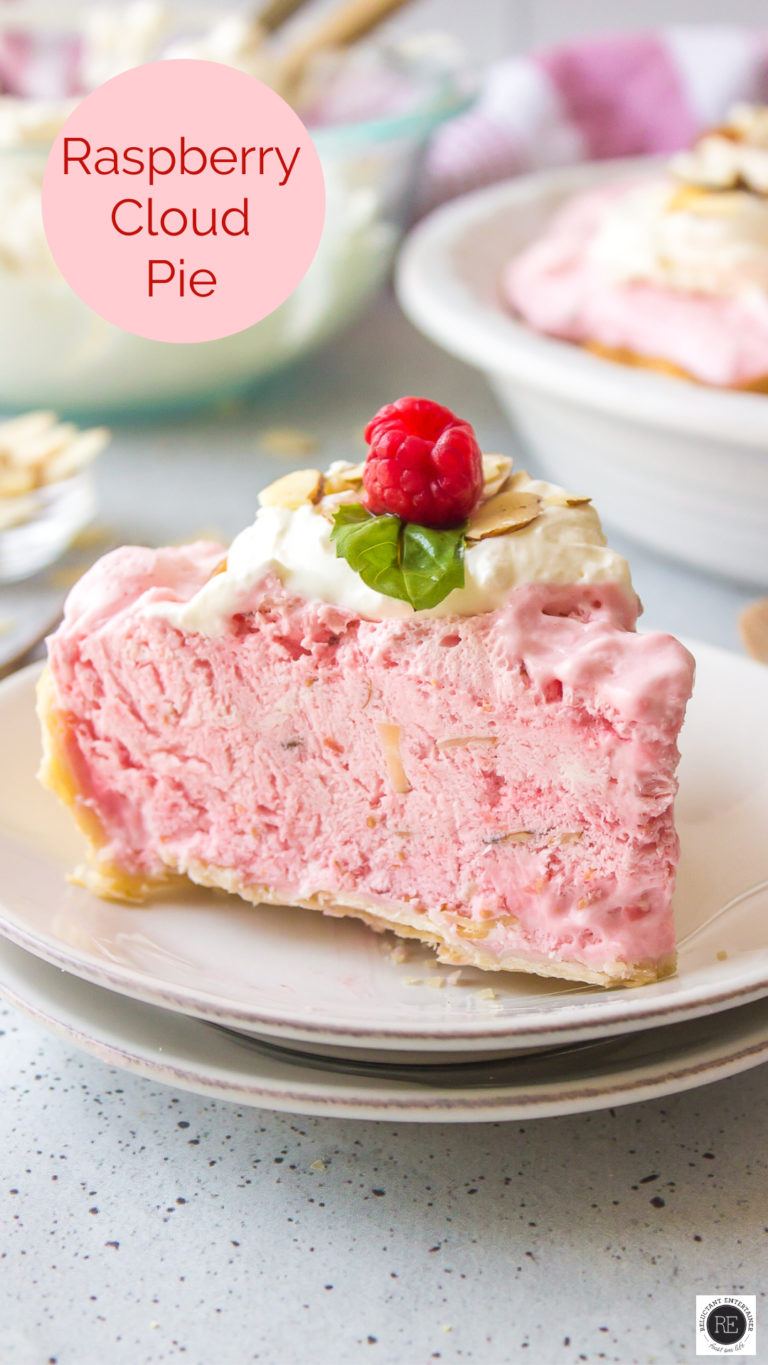 Oregon Raspberry Cloud Pie - Reluctant Entertainer