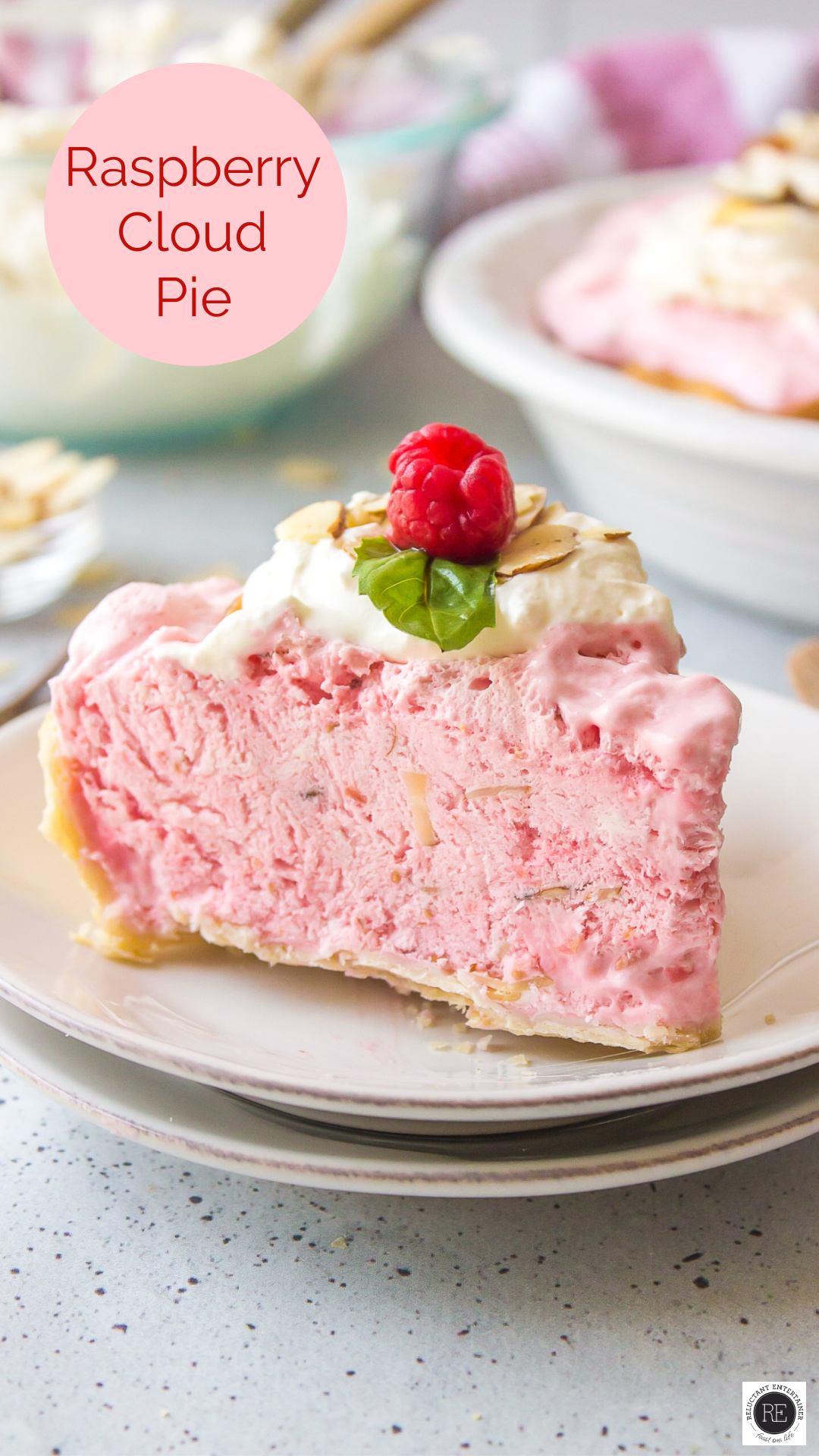 Oregon Raspberry Cloud Pie - Reluctant Entertainer