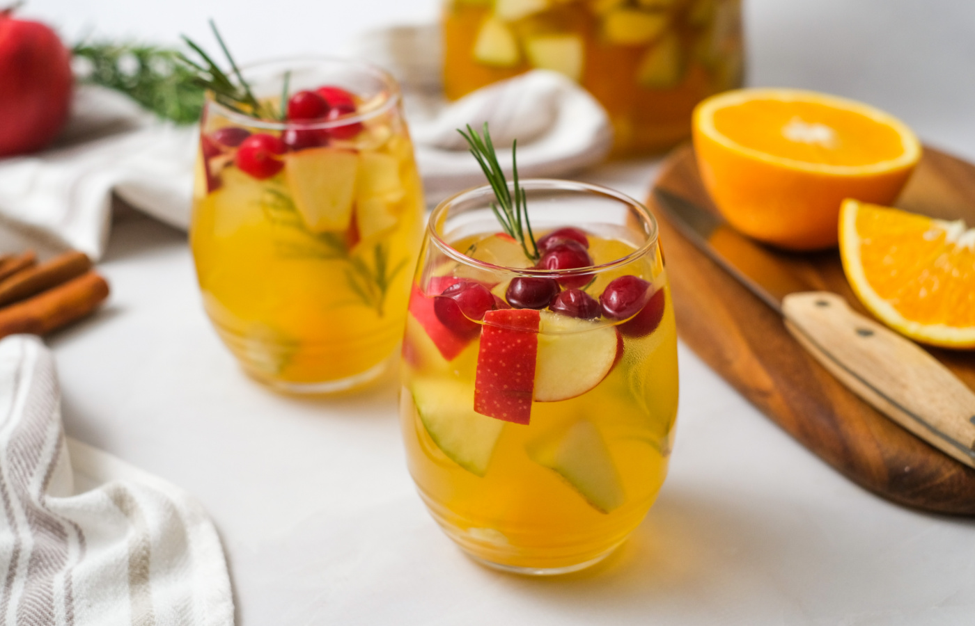The Best Holiday Sangria - Reluctant Entertainer