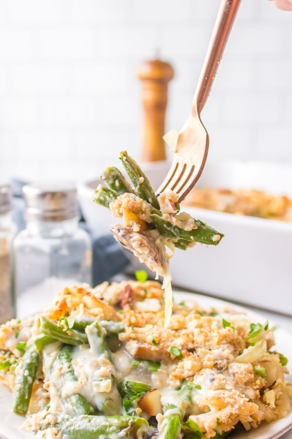 Green Beans Au Gratin - Reluctant Entertainer
