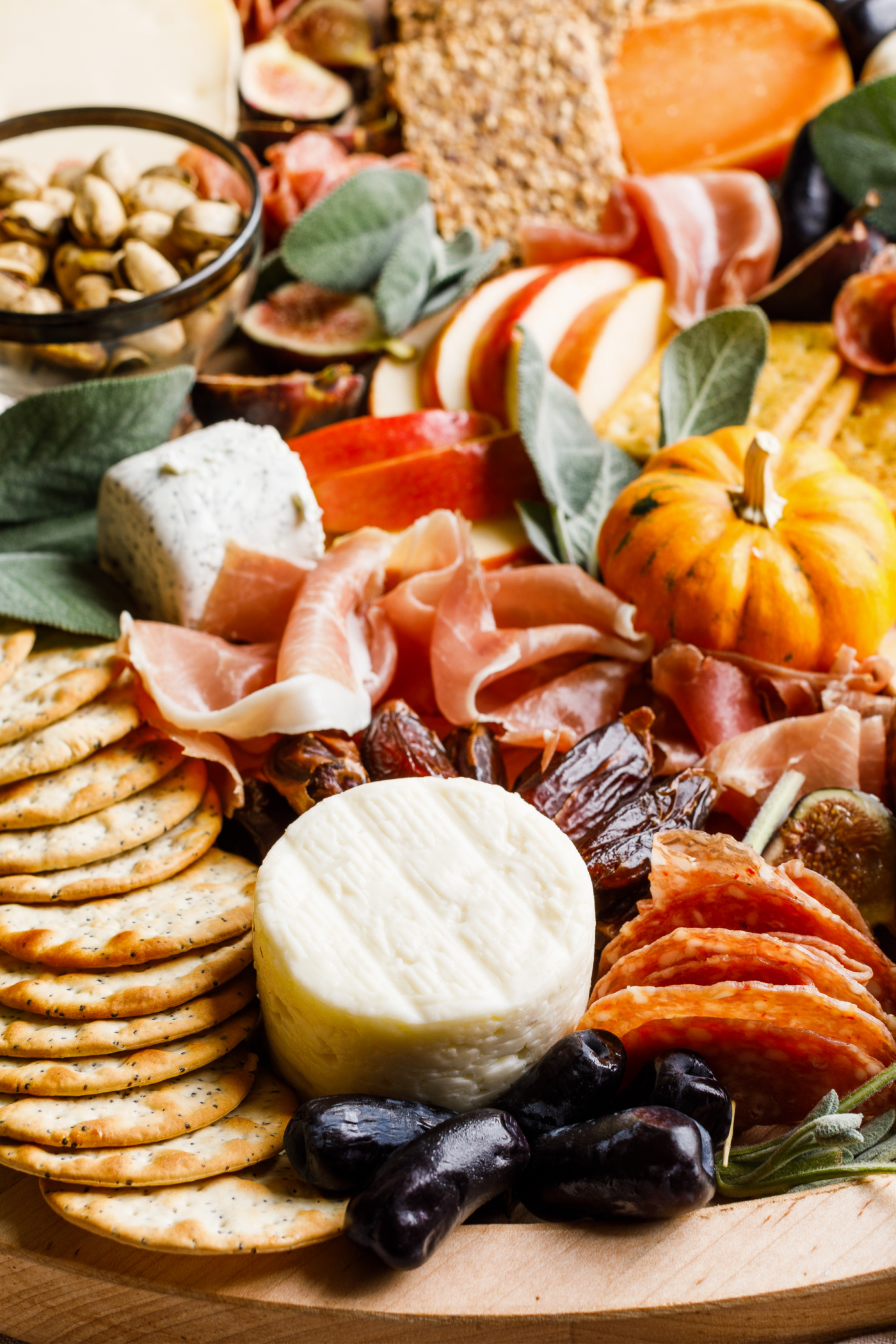 Thanksgiving Cheese Board - Reluctant Entertainer