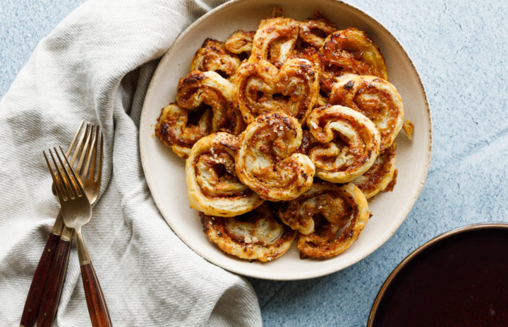 Puff Pastry Palmiers with Fig - Reluctant Entertainer