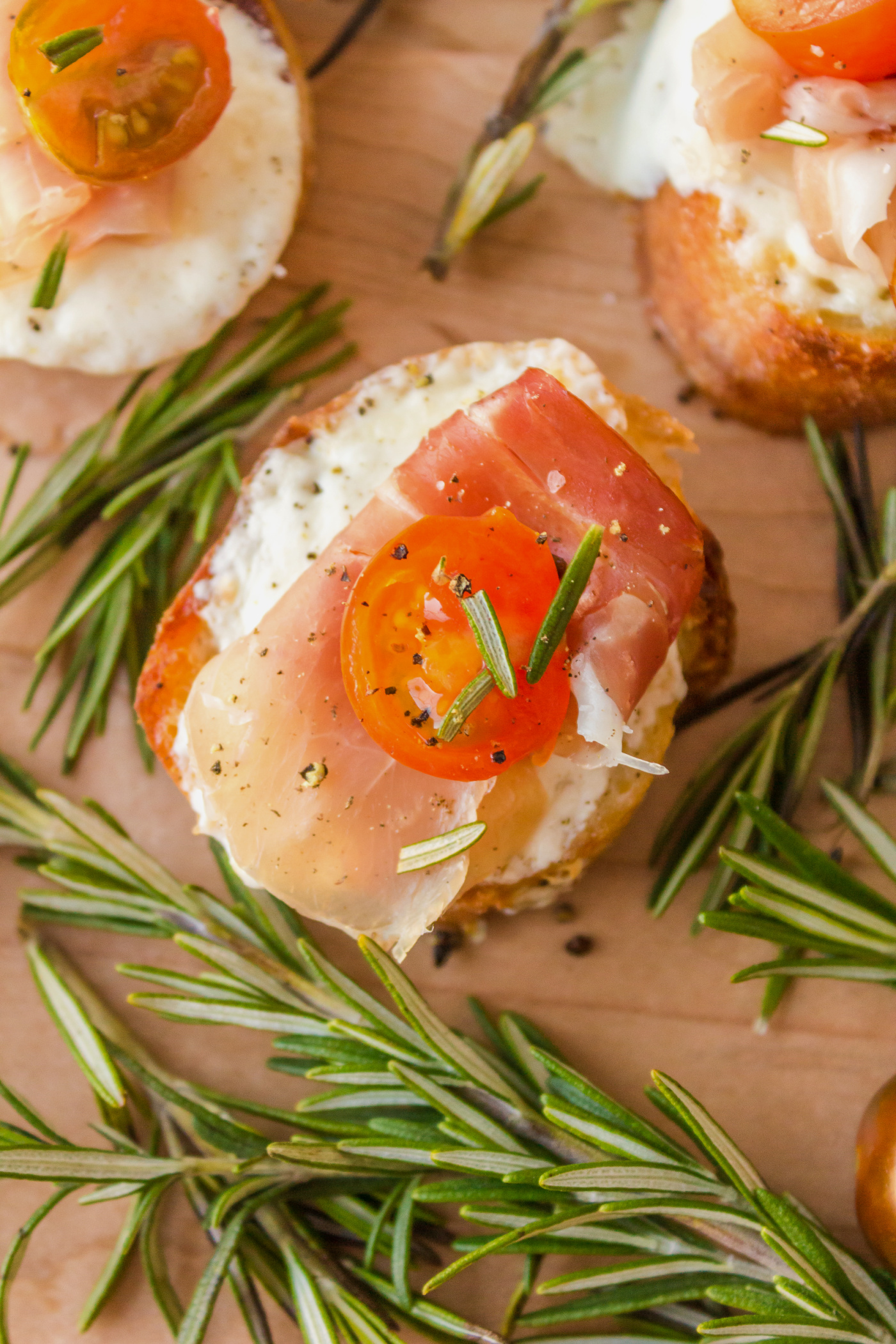 Burrata Crostini - Reluctant Entertainer