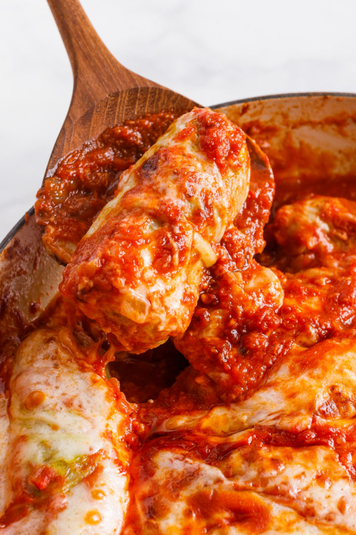 Pork & Squash Cabbage Rolls - Reluctant Entertainer