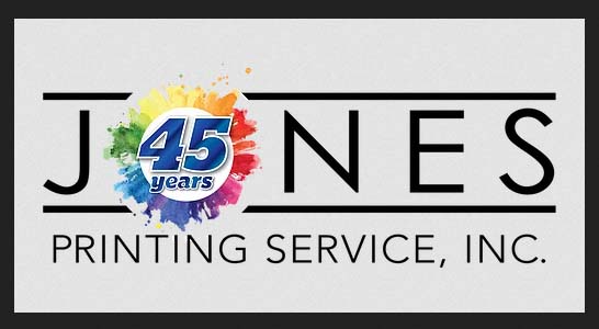 JONES PRINTING LOGO – Art by Rick Romano