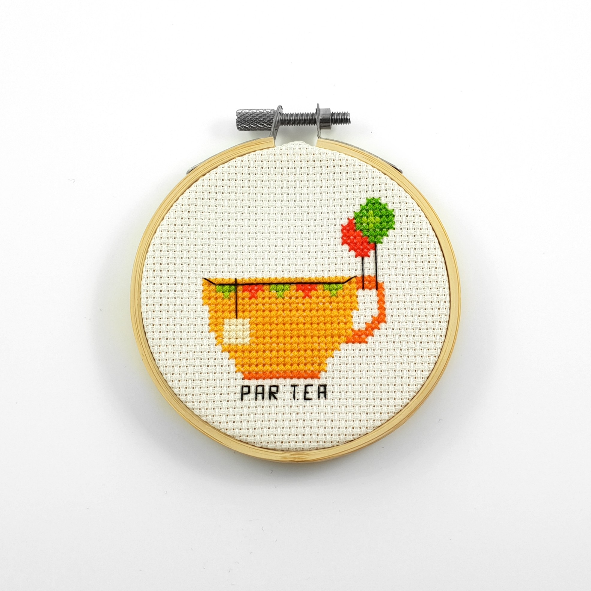 Par tea cross stitch - Ringcat Design