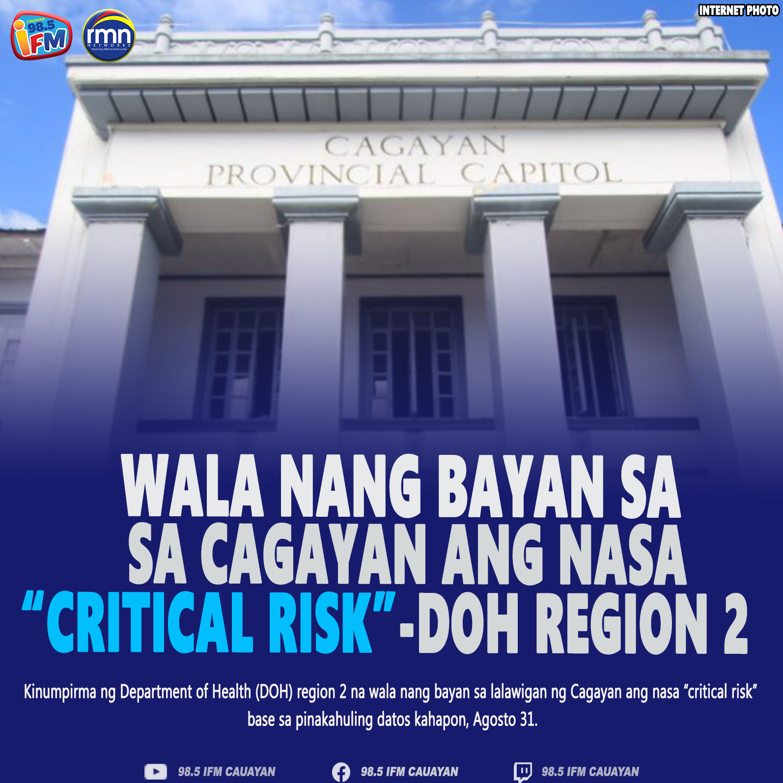 DOH Region 2, Kinumpirmang Wala nang Bayan sa Cagayan ang nasa ...