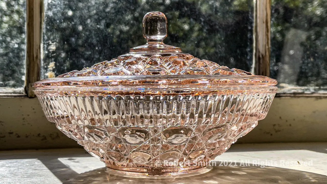 Six Word Saturday: Crystal Dish from an Estate Sale – Robert's Snap Spot
