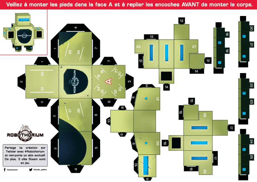 Papercraft – Robothorium