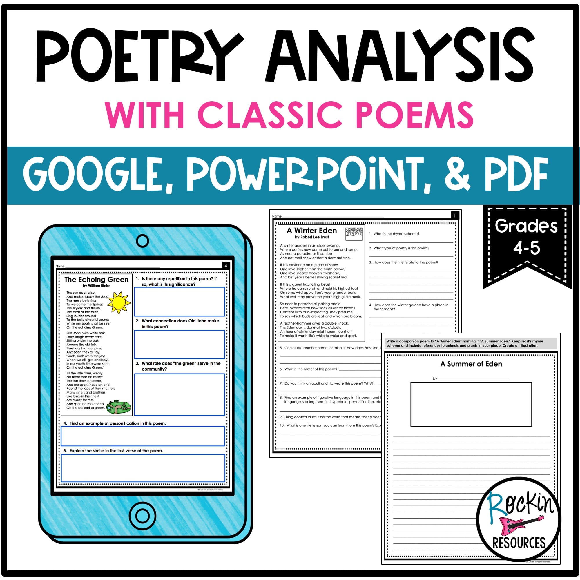 Poetry Analysis | Google - Rockin Resources