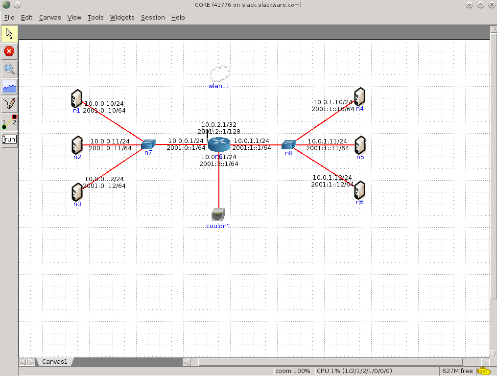 Instalação CORE Network Emulator 4.8 no Slackware 14.2 - RODRIGO LIRA