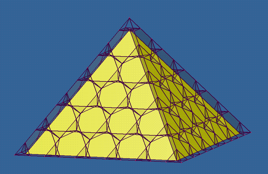 Pyramid model design - Rose Custom Construction Services
