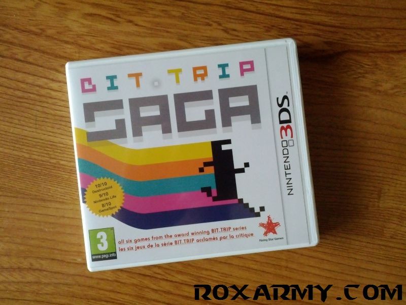 Arrivage du jeu Bit.Trip Saga sur 3DS