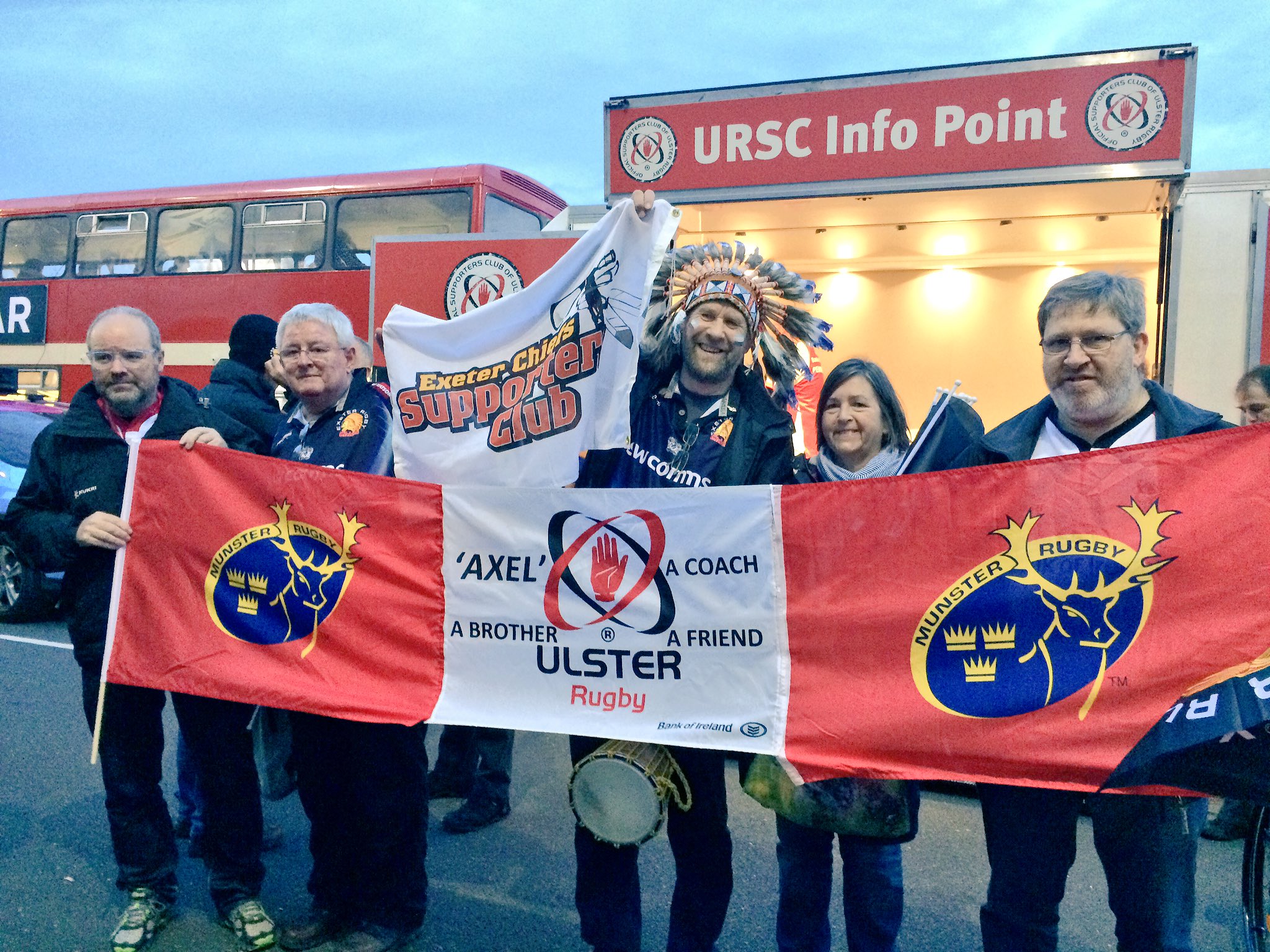 Watch: Special Moment As Ulster Fans Sing The Fields Of Athenry - RugbyLAD