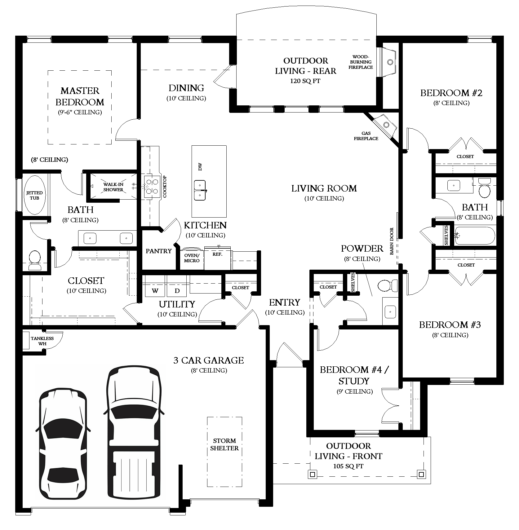 Taber Homes Floor Plans - The Floors