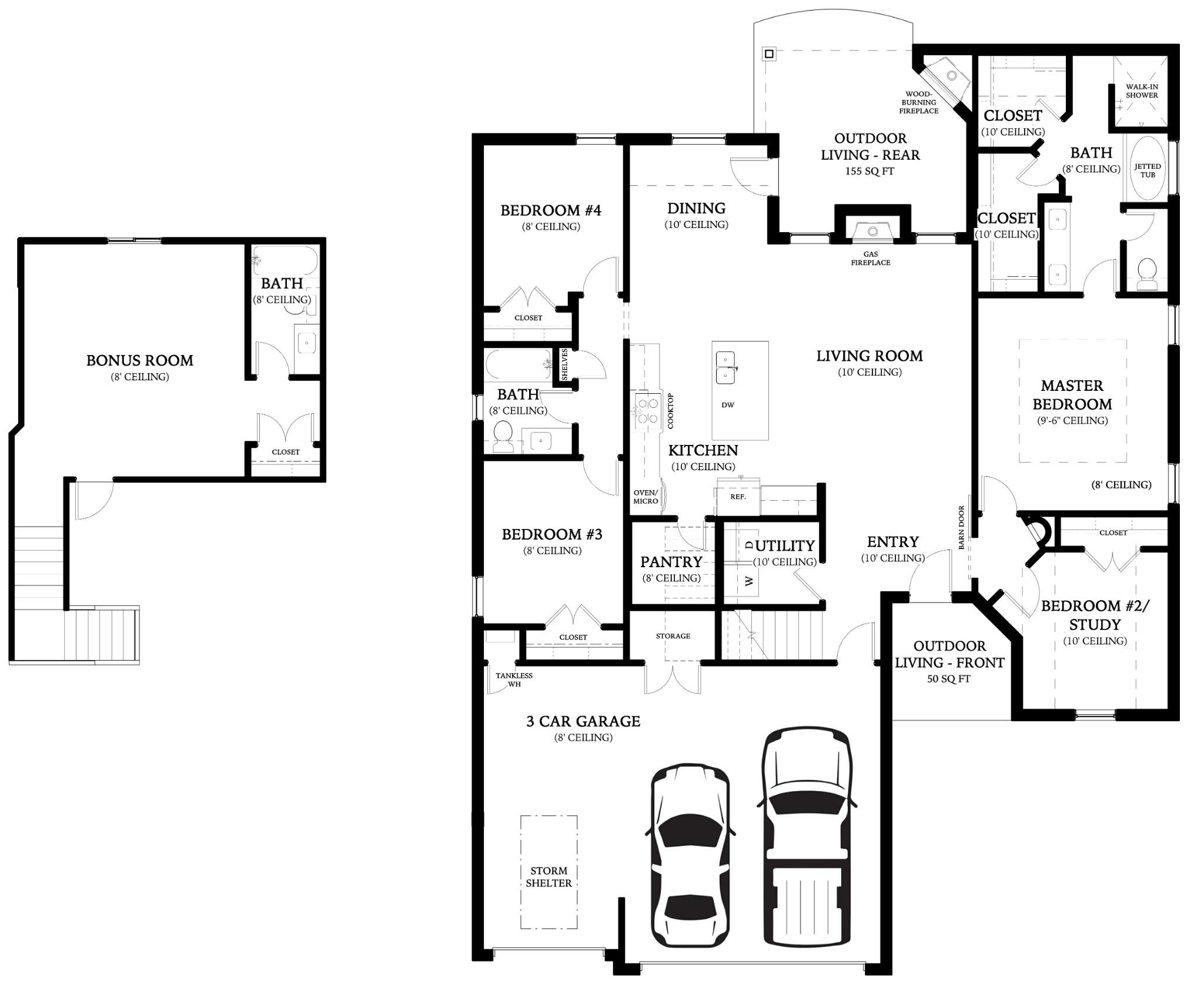 Taber Homes Floor Plans - The Floors
