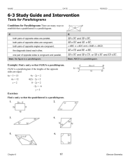 The Best 6 3 Practice Parallelograms Answer Key References
