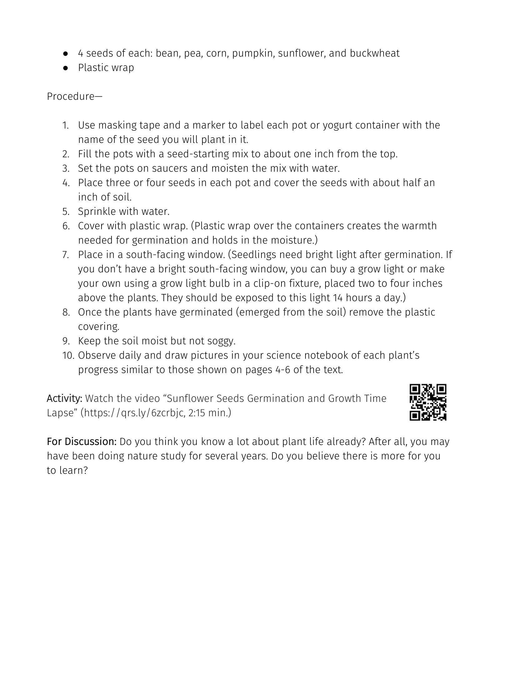 F3-4 Botany | Sabbath Mood Homeschool