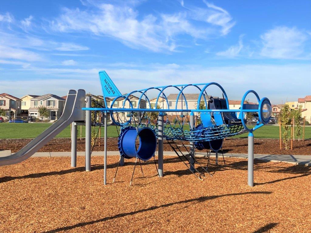 A new City park just opened in Natomas. Can you guess its theme ...