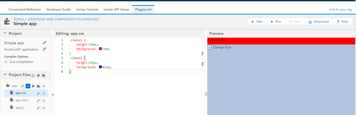 Dynamic Css In Lightning Web Component Salesforce Diaries