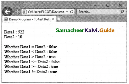 Samacheer Kalvi 11th Computer Applications Guide Chapter 14 ...