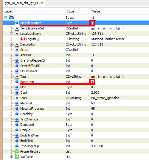 A taxonomy of equippable items – sapphimods