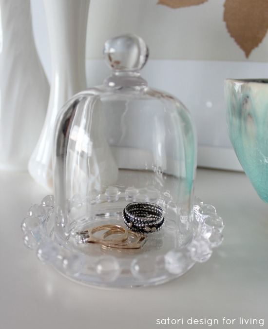Repurposed Jewelry Cloche - Satori Design for Living