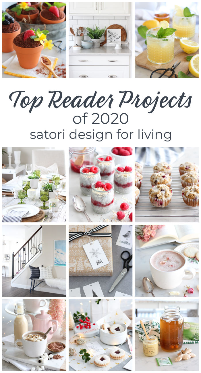2020 Recap: Your Favourite Recipes, Projects and Ideas - Satori Design ...