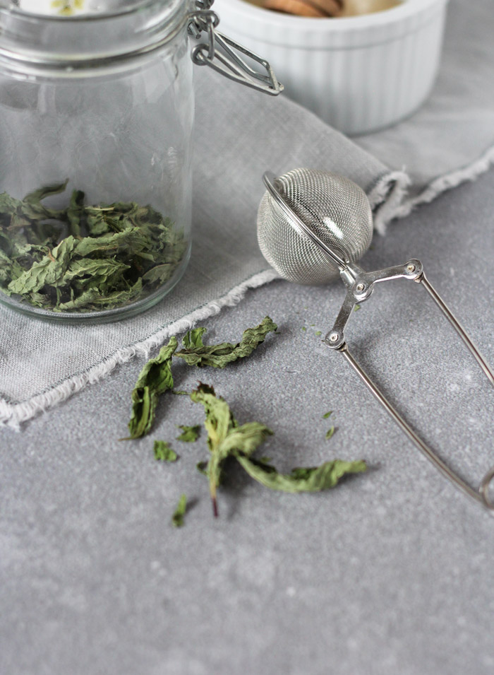 How to Dry Fresh Mint for Tea - Satori Design for Living