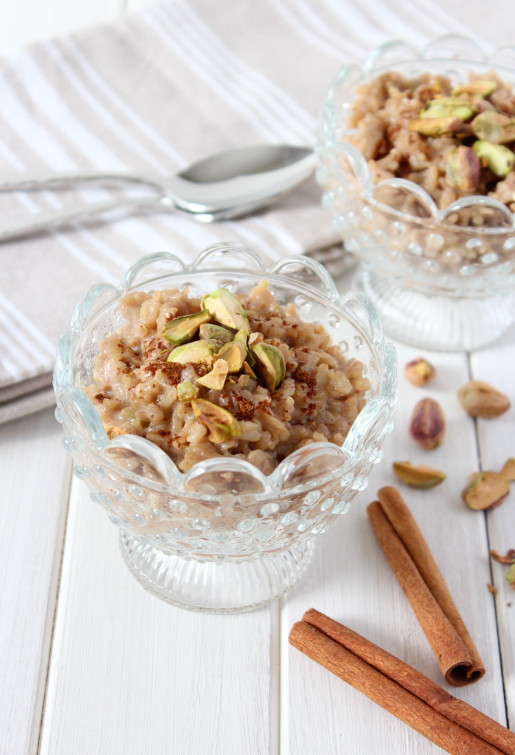 Chai Spiced Brown Rice Pudding - Satori Design for Living