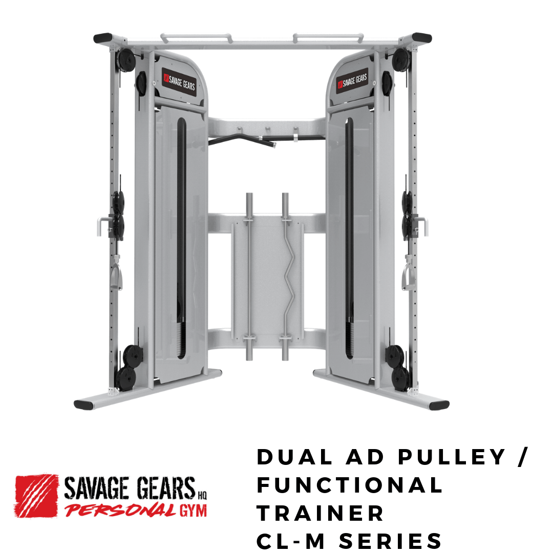 Dual Adjustable Pulley Machine - Savage Gears
