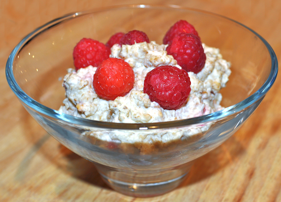 Scottish Raspberry Cranachan (Cream Crowdie)