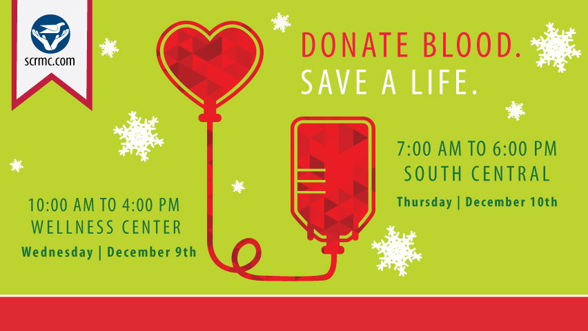 Holiday Blood Drive with UBS | South Central Regional Medical Center