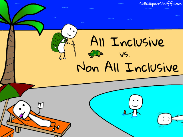 All-Inclusive Vacations vs. Non All-Inclusive