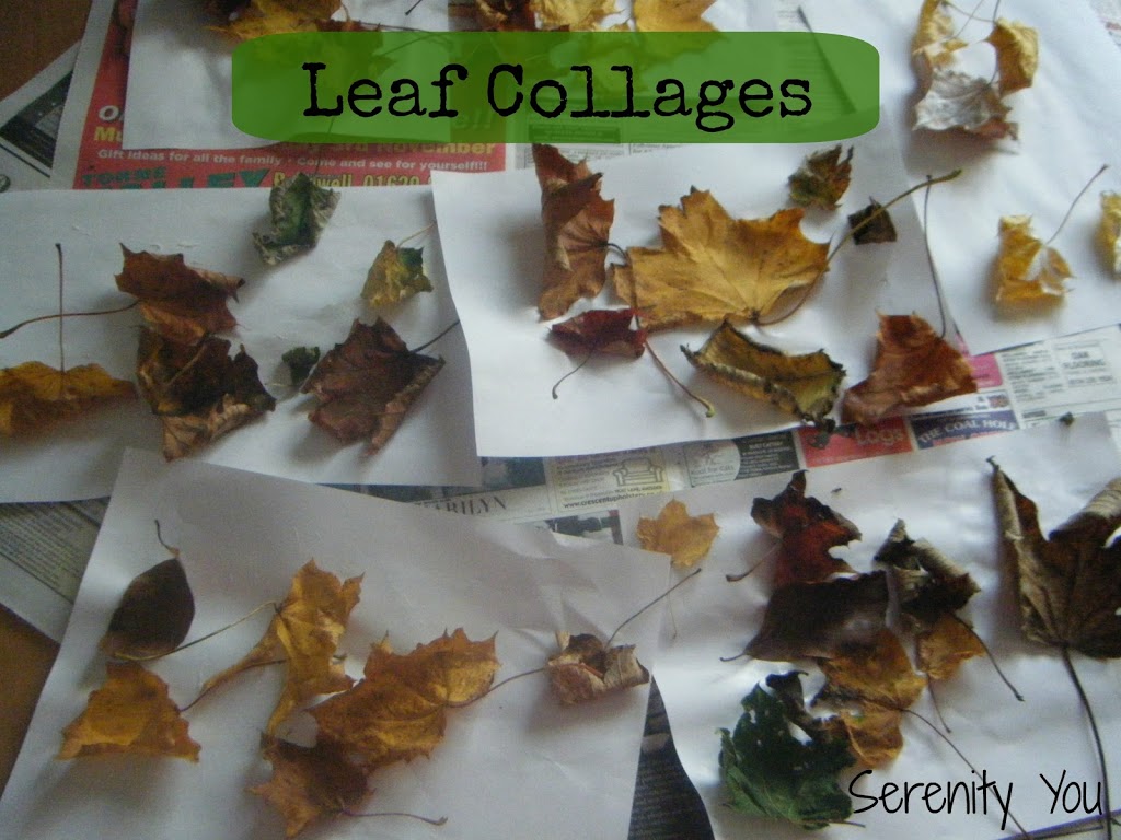 Leaf Collages - Serenity You