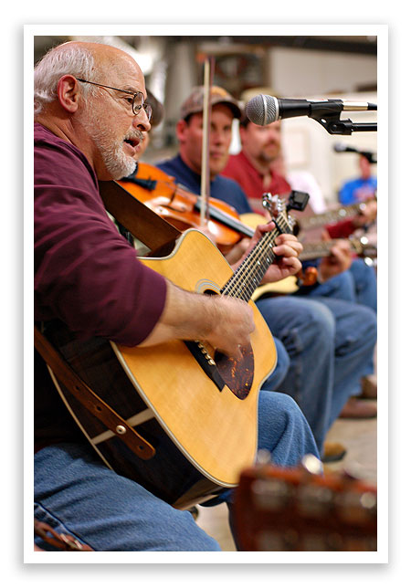Pickin' and a grinnin' - She Wears Many Hats