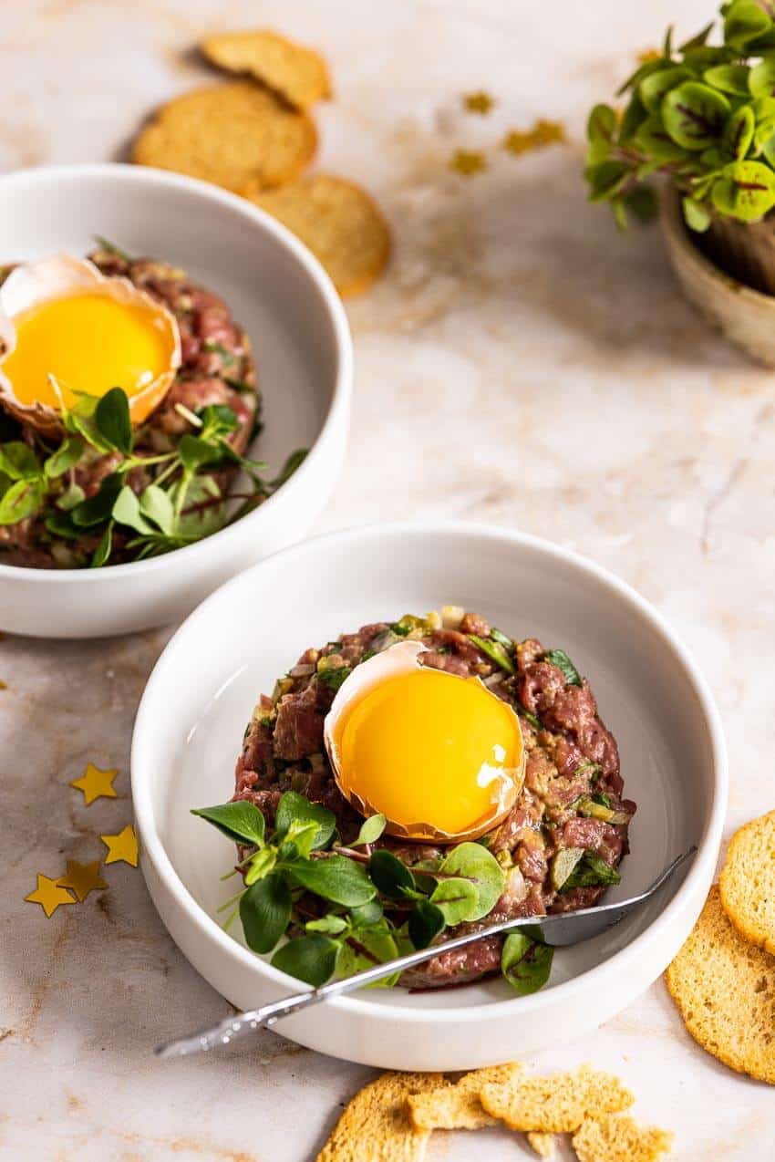 Steak tartaar op de klassieke manier - Simone's Kitchen