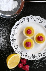 Lemon Raspberry Tartlets - Simple, Sassy and Scrumptious