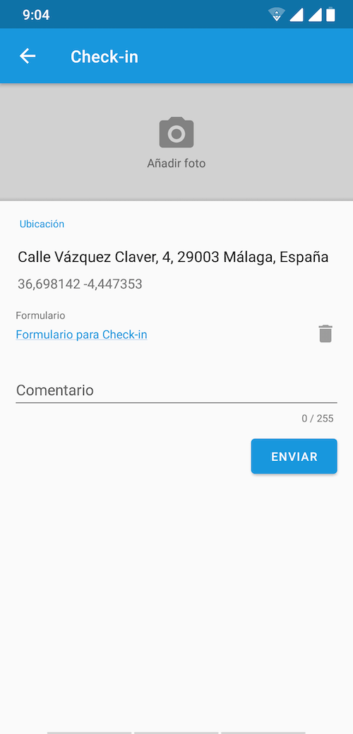 Actualización de X-GPS Tracker: inserte formularios con Check-In ...