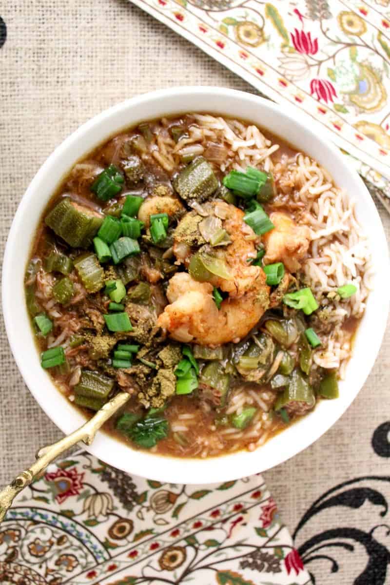Louisiana Seafood Gumbo - SmartyPantsKitchen