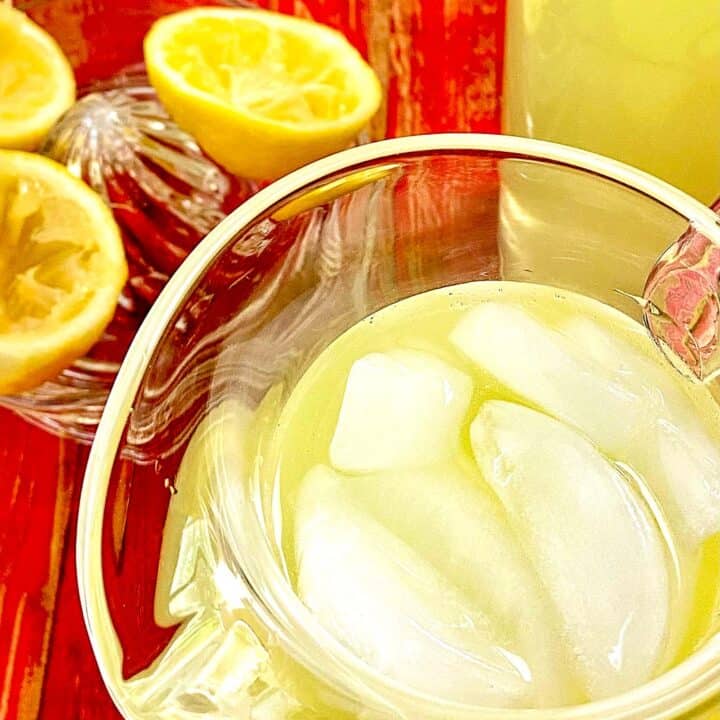 Homemade Lemonade No Cook Simple Syrup - SmartyPantsKitchen