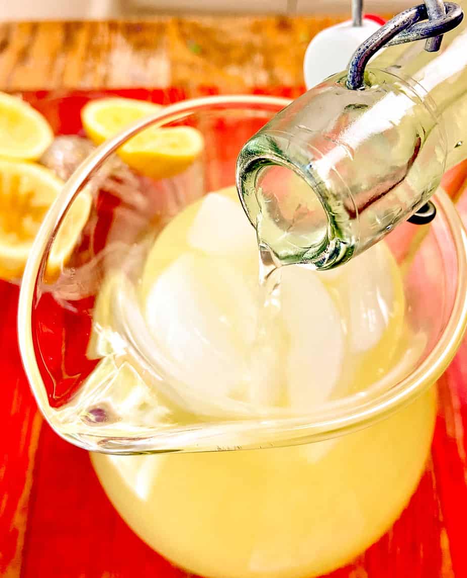 Homemade Lemonade No Cook Simple Syrup - SmartyPantsKitchen